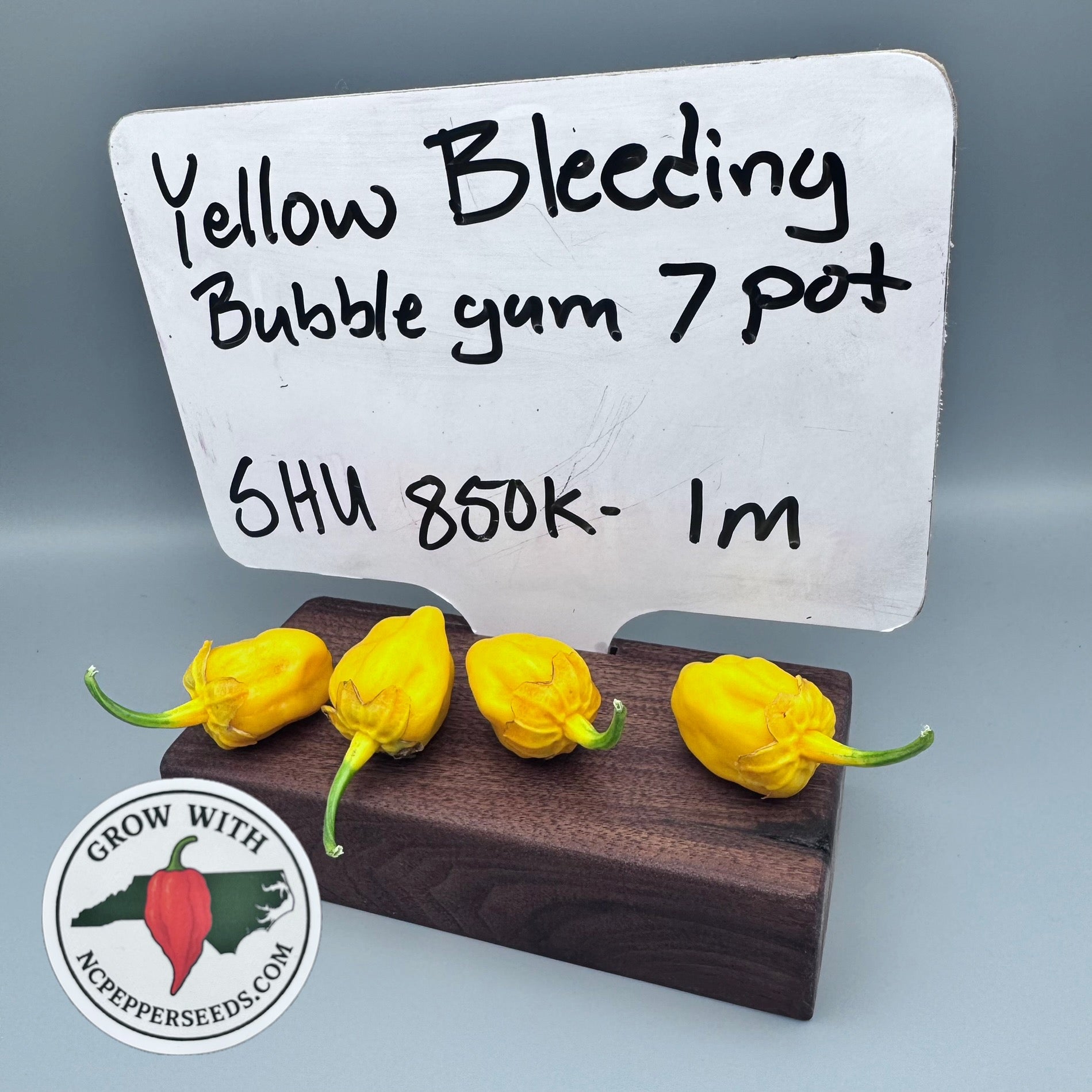 Yellow Bleeding Bubblegum 7 pot – NCpepperseeds